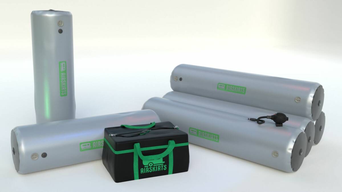 Medium RV Skirt Kit: Skirting for Ultra Lite Travel Trailers & More ...