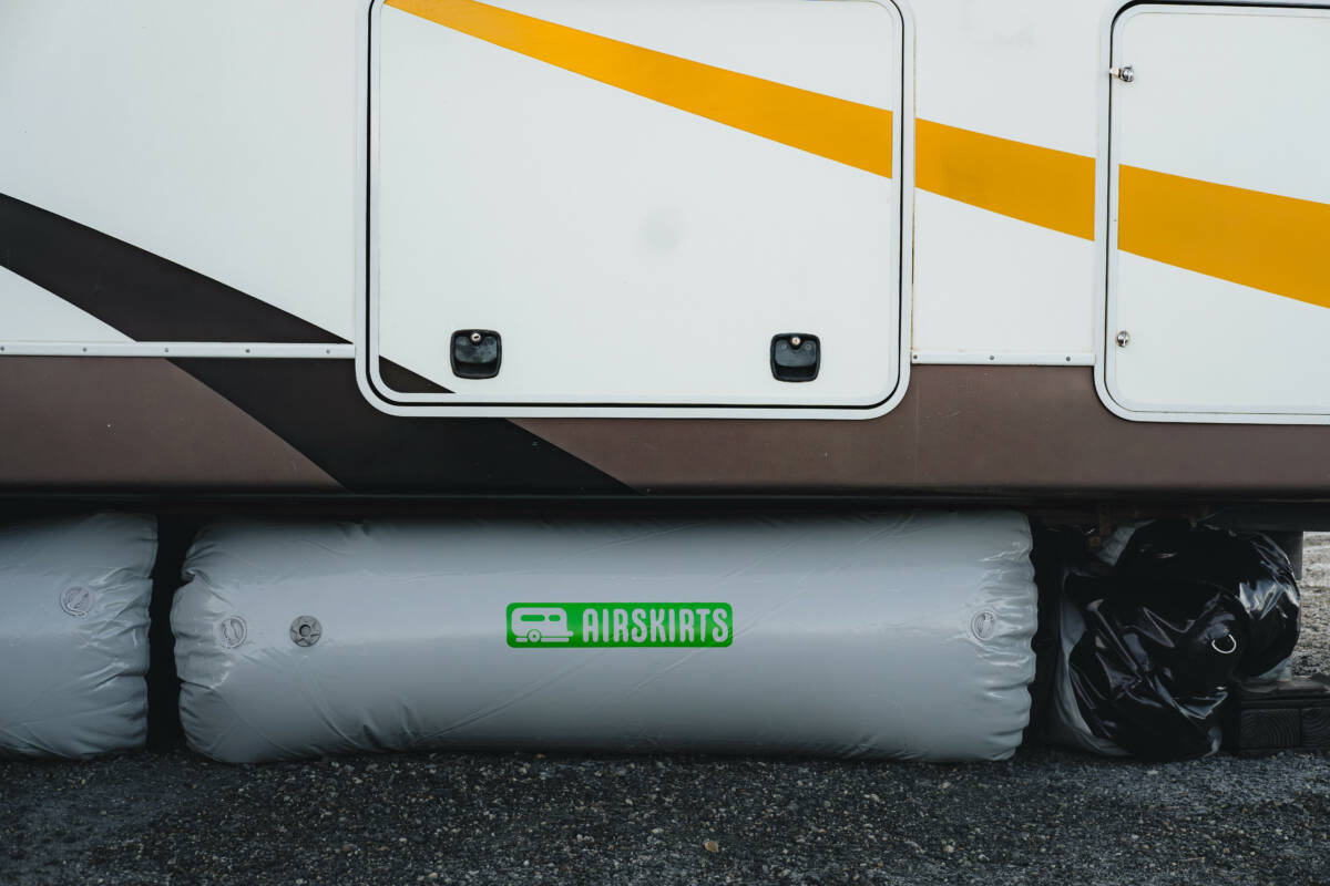 What It Is RV Skirting and Does Your Camper Need It - AirSkirts